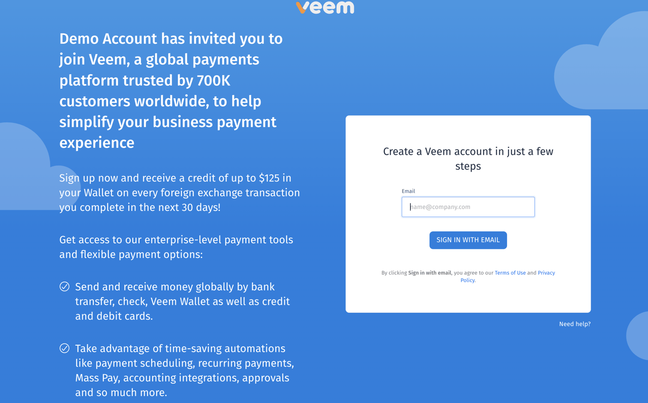 How to Sign-Up Using a Referral Link